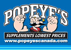 Popeye's Supplements Canada ~ Over 100 Locations Across Canada!